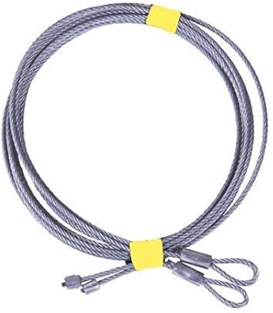 Garage Door Torsion Spring Adjustable Cables 17.5ft. – PAIR - Dornett
